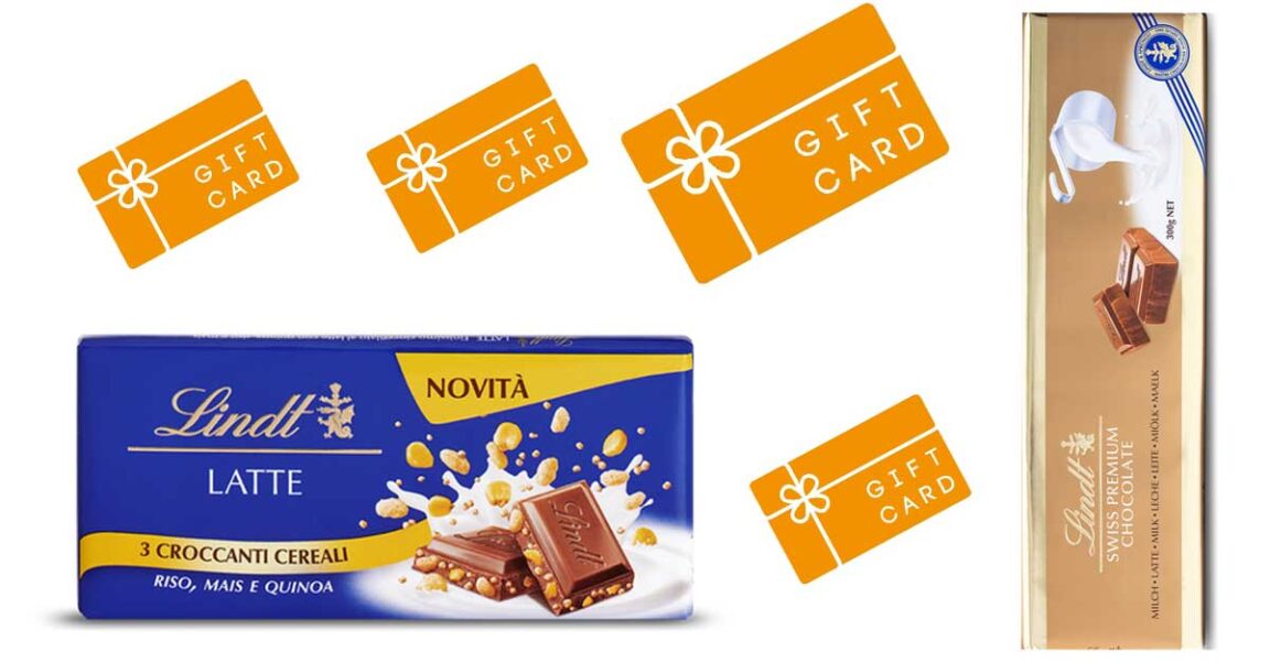 Concorso “Pane e Lindt” 2022: vinci subito gift card da 100€