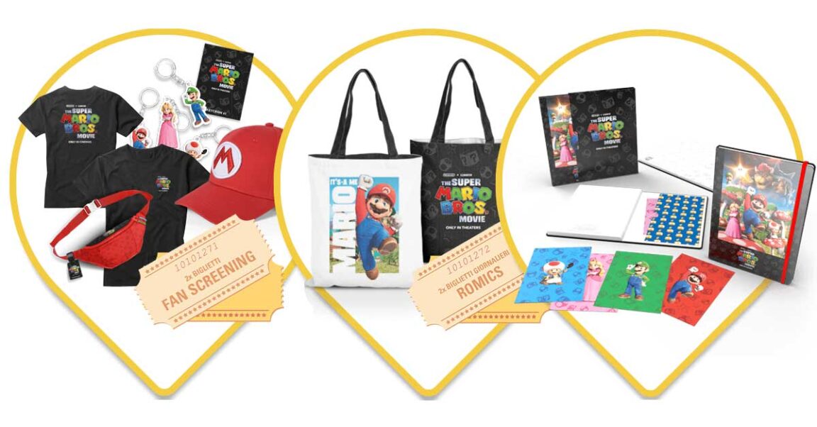 Concorso “Super Mario Bros Il Film Social Show”: vinci tantissimi ...