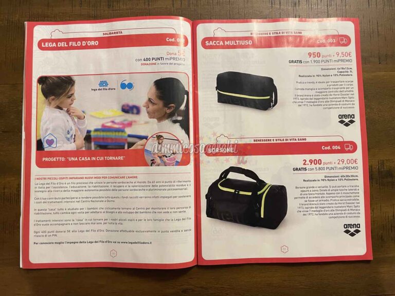 Conad "MiPremio 2025": raccolta punti mi premio (catalogo)