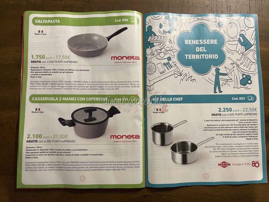 Conad "MiPremio 2025": raccolta punti mi premio (catalogo)