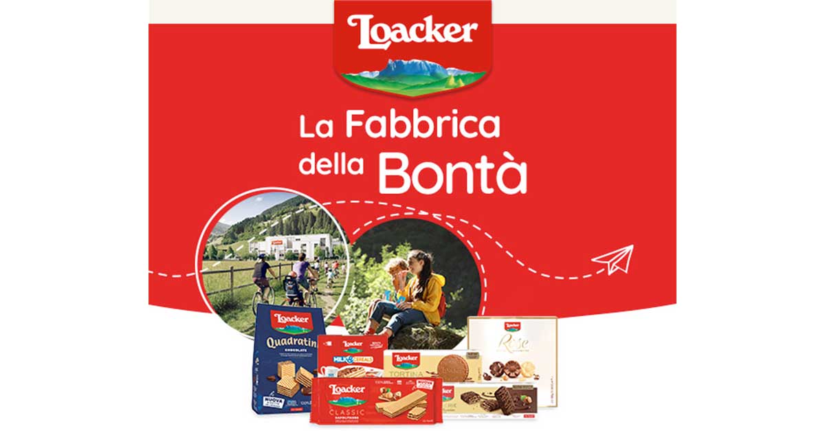 Concorso Loacker "La fabbrica della bontà": vinci gratis forniture e un ...