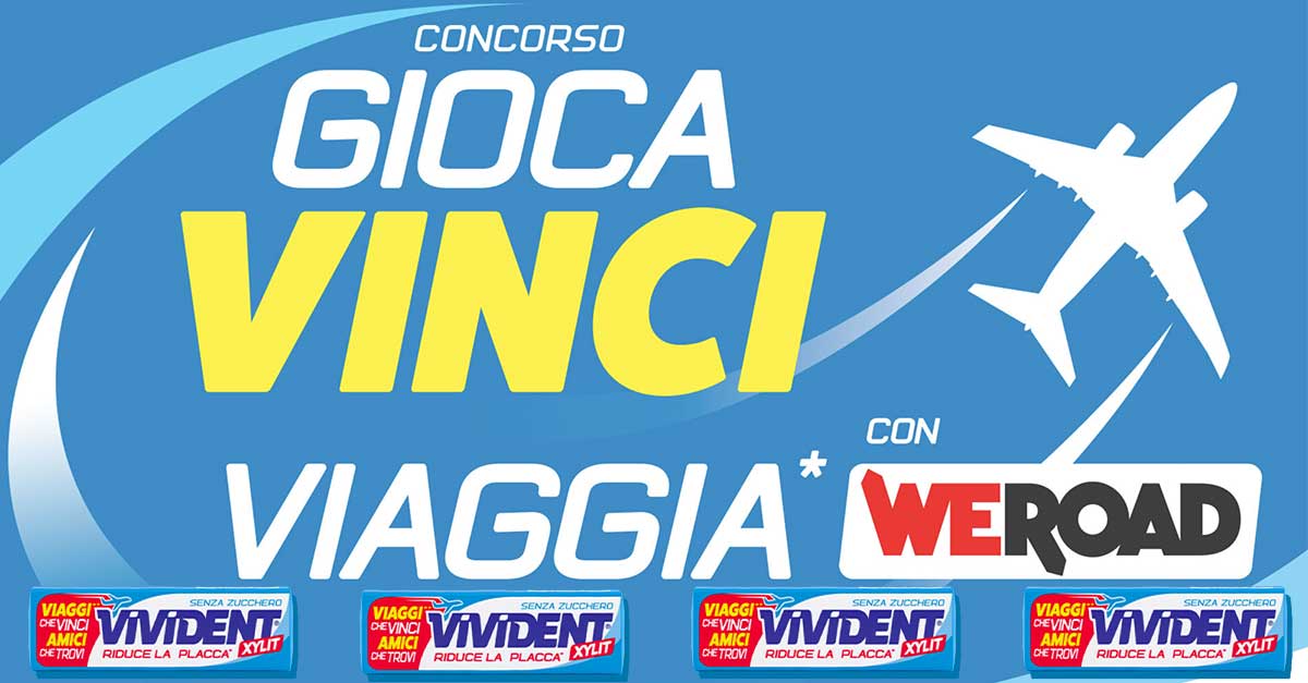 Vivident: vinci favolosi voucher viaggio da 1.700€ - DimmiCosaCerchi