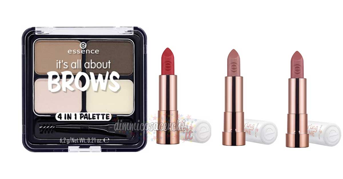 Silhouette Donna con palette e rossetti Essence: ecco cosa troverai in edicola - DimmiCosaCerchi