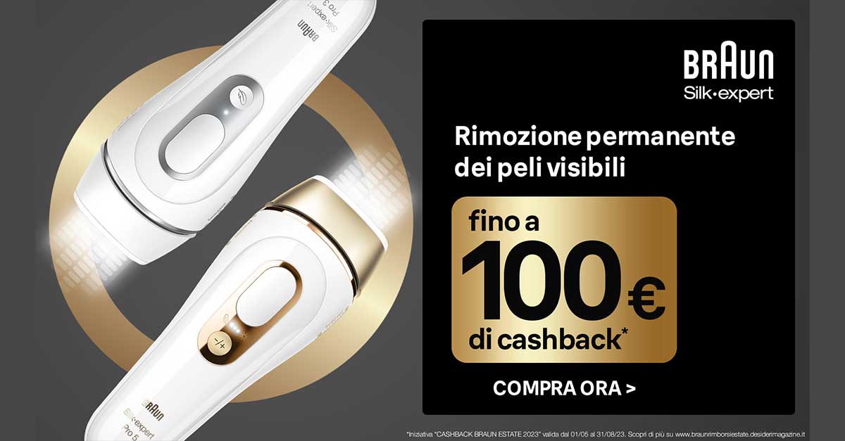 Promozione Braun Estate 2023: rimborsi sui dispositivi per la ...