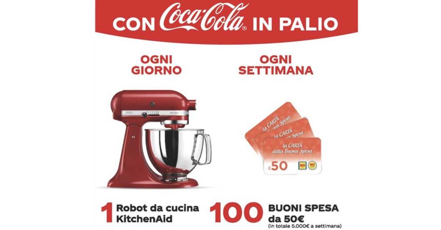 Concorso Coca-Cola e MD: vinci robot da cucina e buoni spesa ... Concorso Coca-Cola e MD: vinci robot da cucina e buoni spesa ...