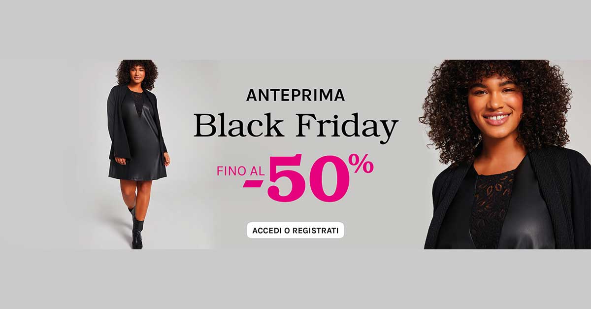 Fiorella Rubino: anteprima Black Friday - 50%! - DimmiCosaCerchi
