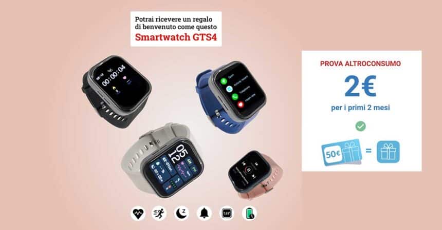 Offerta benvenuto Altroconsumo 2024: smartwatch GTS4, macchinetta del ...