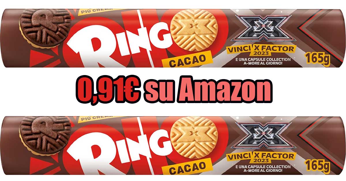 Biscotti Ringo: meno di 1€ su Amazon! Affrettati! - DimmiCosaCerchi