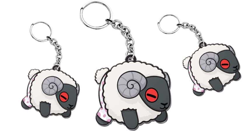 Portachiavi a forma di Pecora: 1,65€ con lo sconto Amazon, idea regalo ...