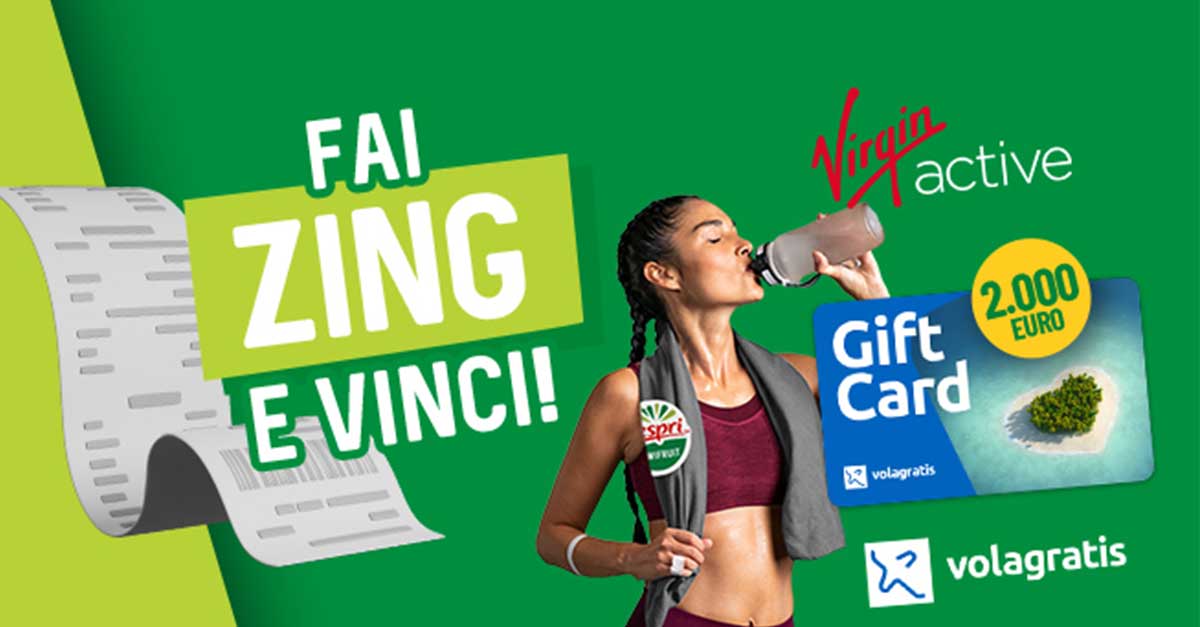 Zespri "Fai Zing e vinci": gift card Volagratis e altri premi ...
