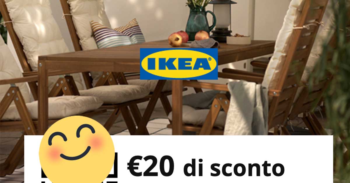 Buono sconto IKEA di giugno: - 20€, vai con il risparmio! - DimmiCosaCerchi