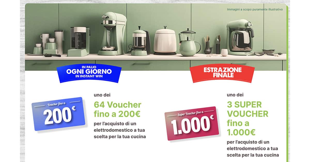 Galbani Fetta Golosa alleato in cucina: vinci voucher elettrodomestici ...