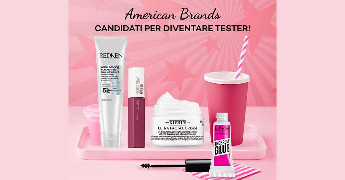 Diventa tester "American Brands": 50 tester cercasi! - DimmiCosaCerchi