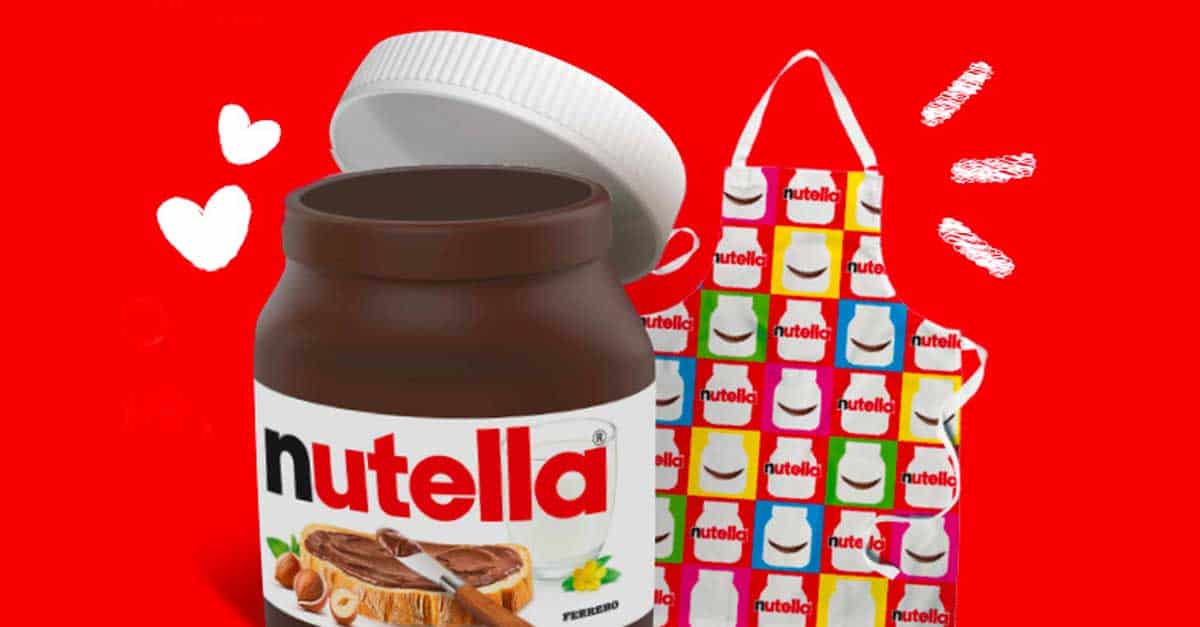 Vinci 500 maxi contenitori a forma di vasetto Nutella!
