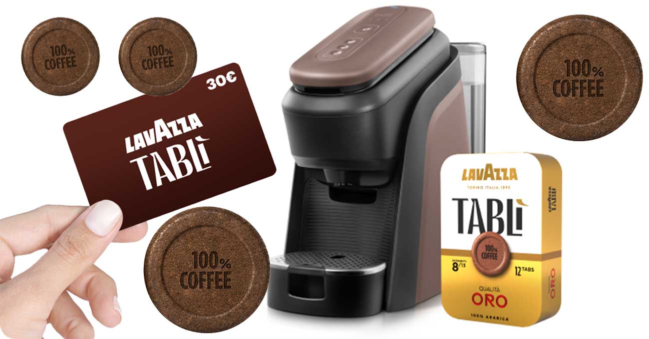 Concorso Lavazza 2025: vinci la macchina da caffè Tablì