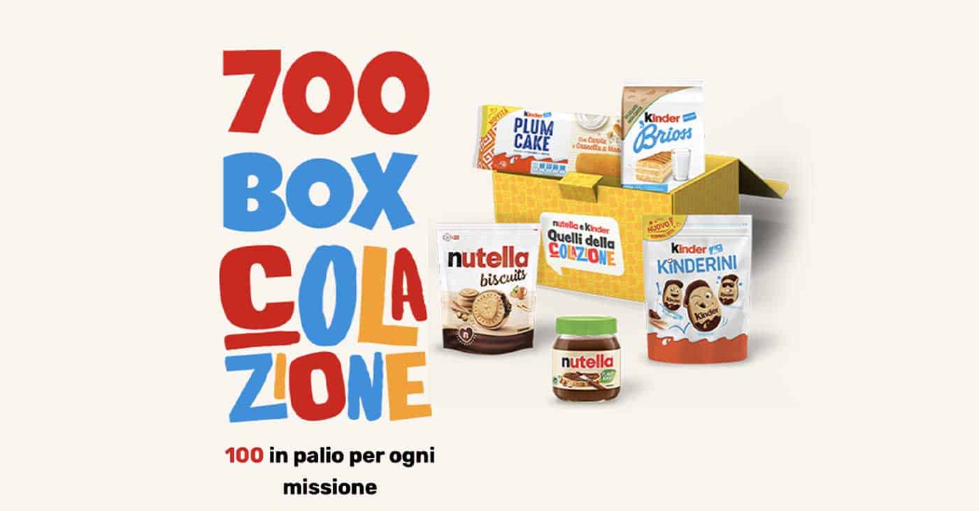 Missione Nutella “Indovina il premio”: vinci box in instant win ...