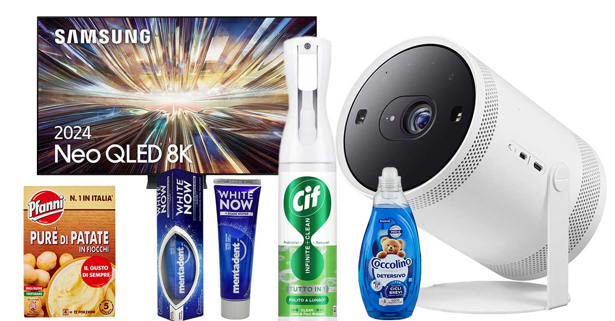 Concorso One Unilever 2025: vinci Tv e proiettori Samsung - DimmiCosaCerchi