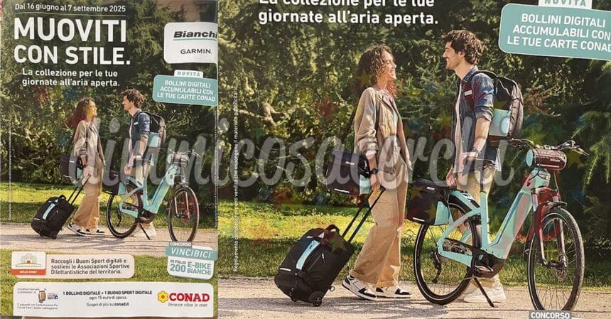 Raccolta punti Conad 2025: premi Bianchi e Garmin in arrivo