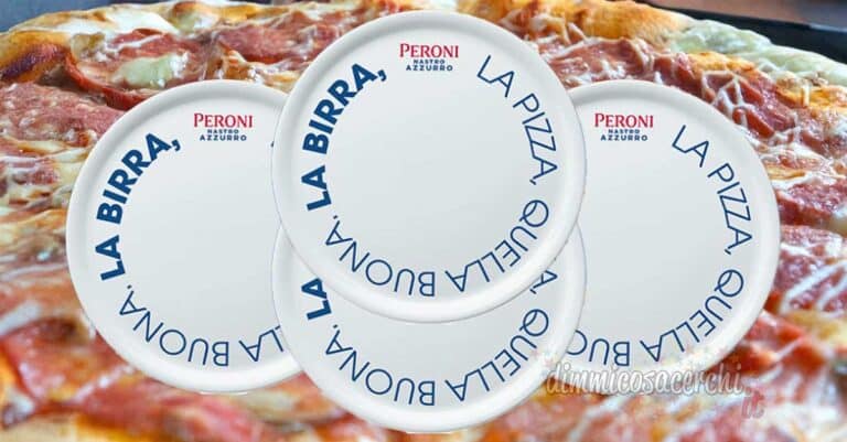 Concorso Peroni Nastro Azzurro 2025: vinci set di piatti pizza