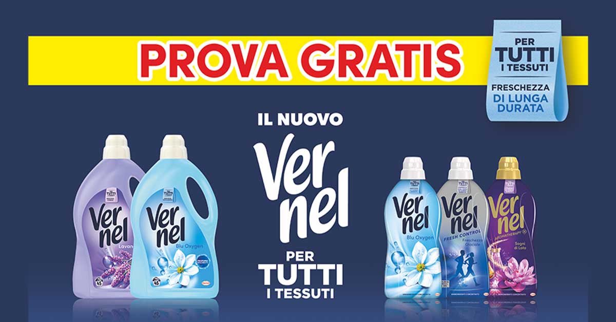 Cashback Vernel Henkel: 100% rimborsato! - DimmiCosaCerchi