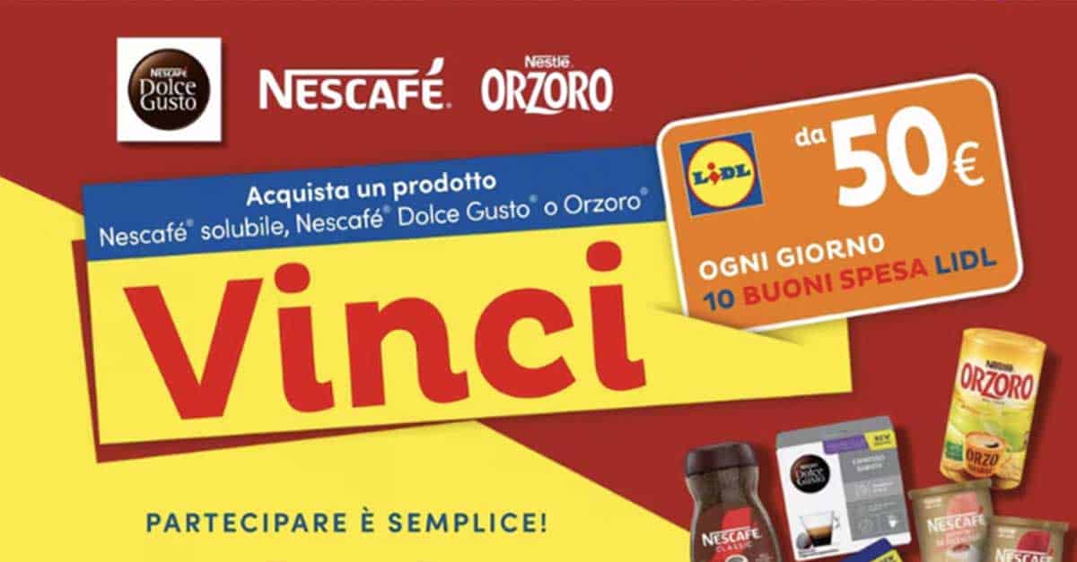 La spesa che ti ripaga 2025: vinci 300 buoni spesa Lidl da 50€ - DimmiCosaCerchi