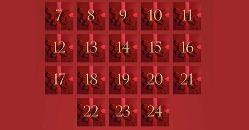 Concorso Avvento Victoria’s Secret: vinci aprendo le caselle ...